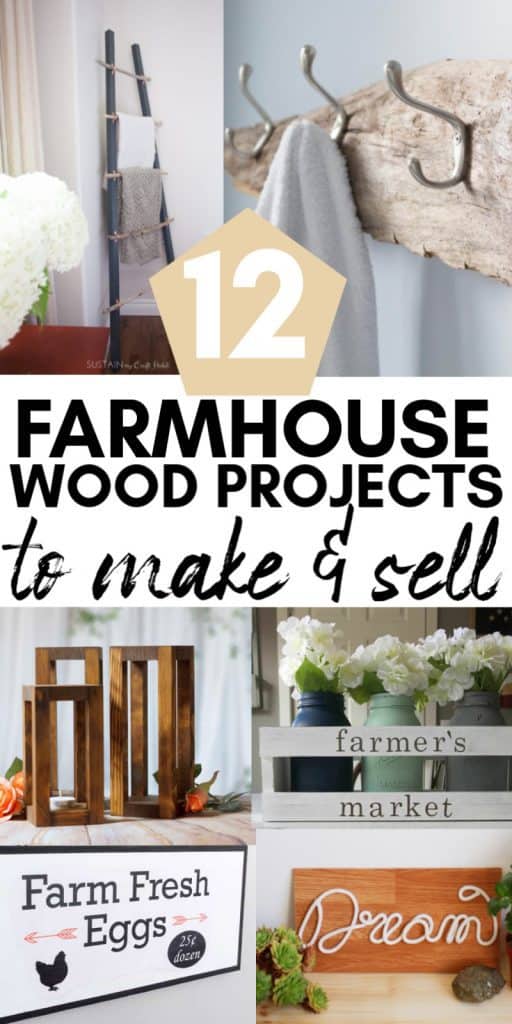 12 Farmhouse Wood Projects To Make And Sell - This Work From Home Life