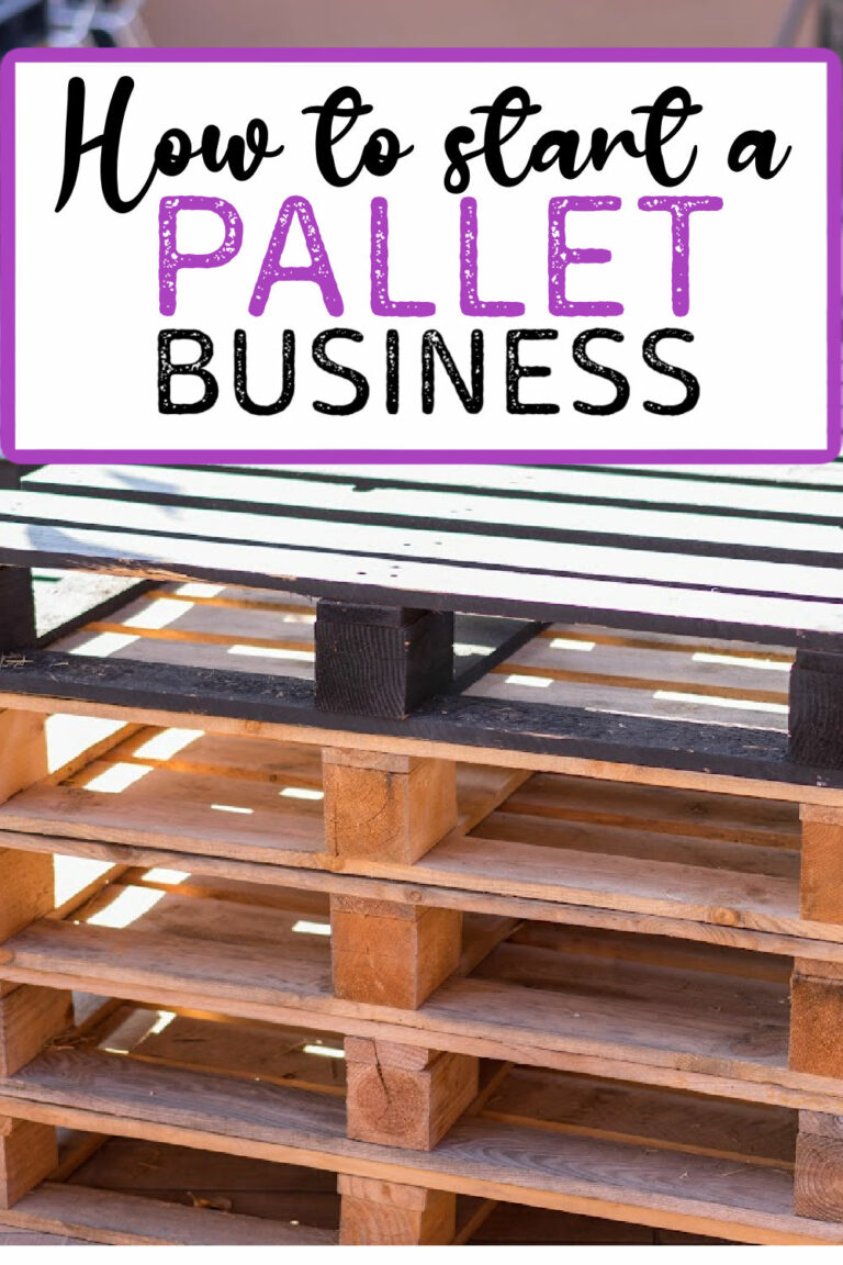 Make Money Flipping Pallets (How to Start A Pallet Business)