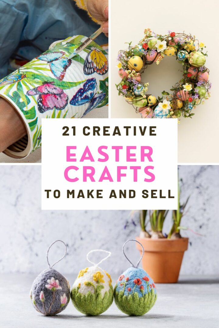21 Handmade Easter Crafts To Sell