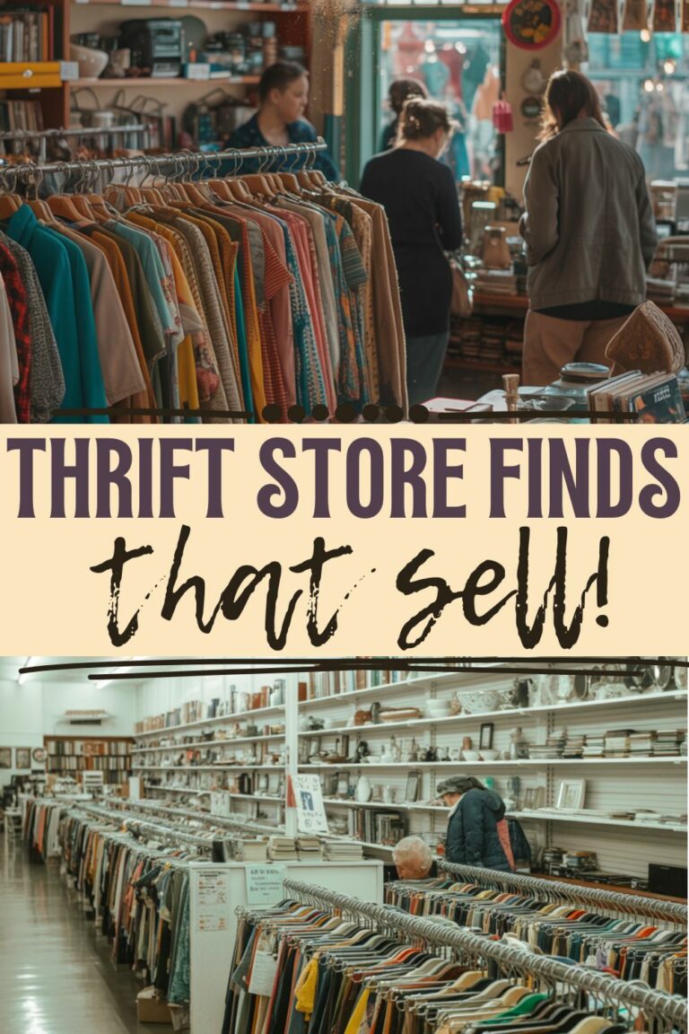 12 Valuable Things To Look For At Thrift Stores To Make Money